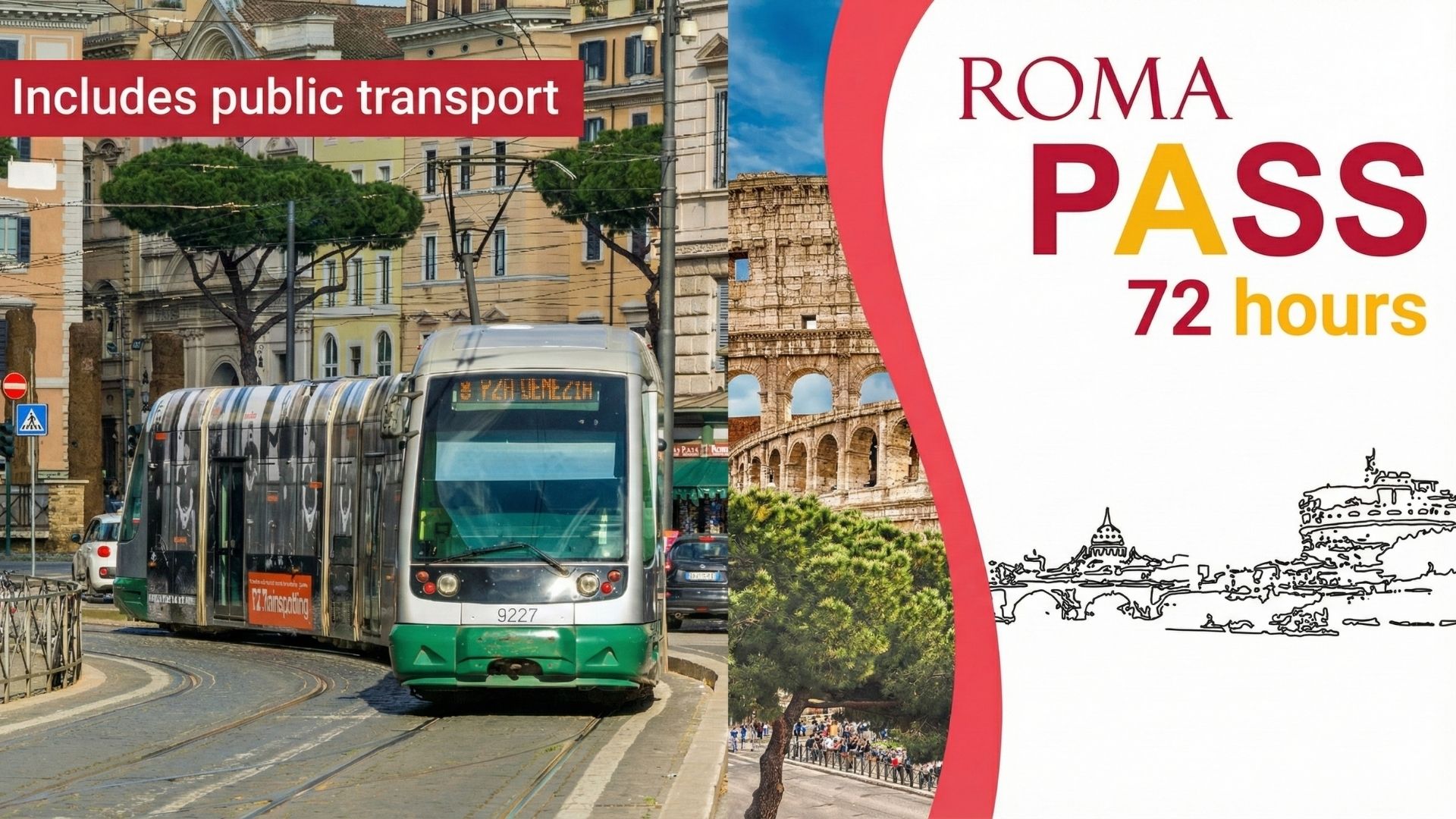 Roma Pass 2026 - The Official City Pass with Transportation
