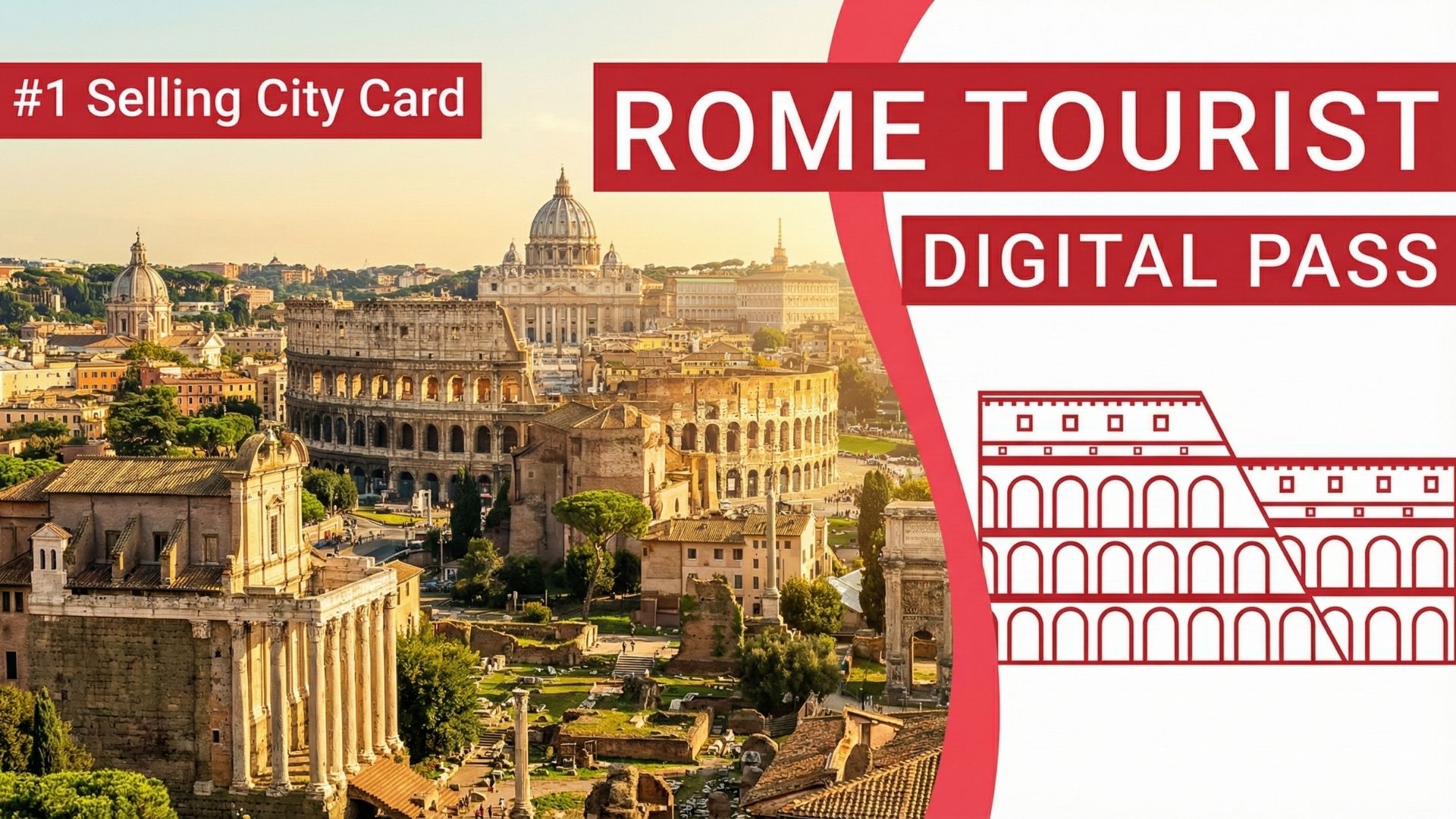 Rome Tourist Card | Skip the Line at Colosseum & Vatican